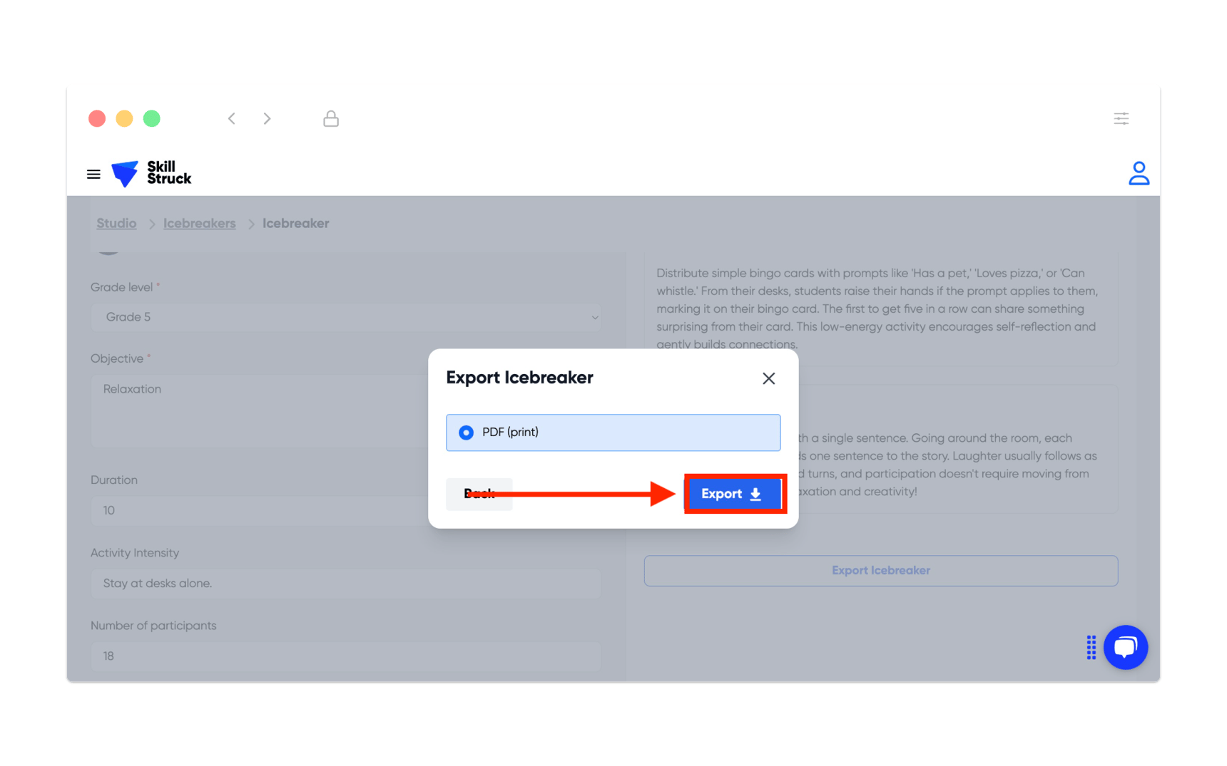 How to use the Icebreaker Activity Generator in Learning Studio