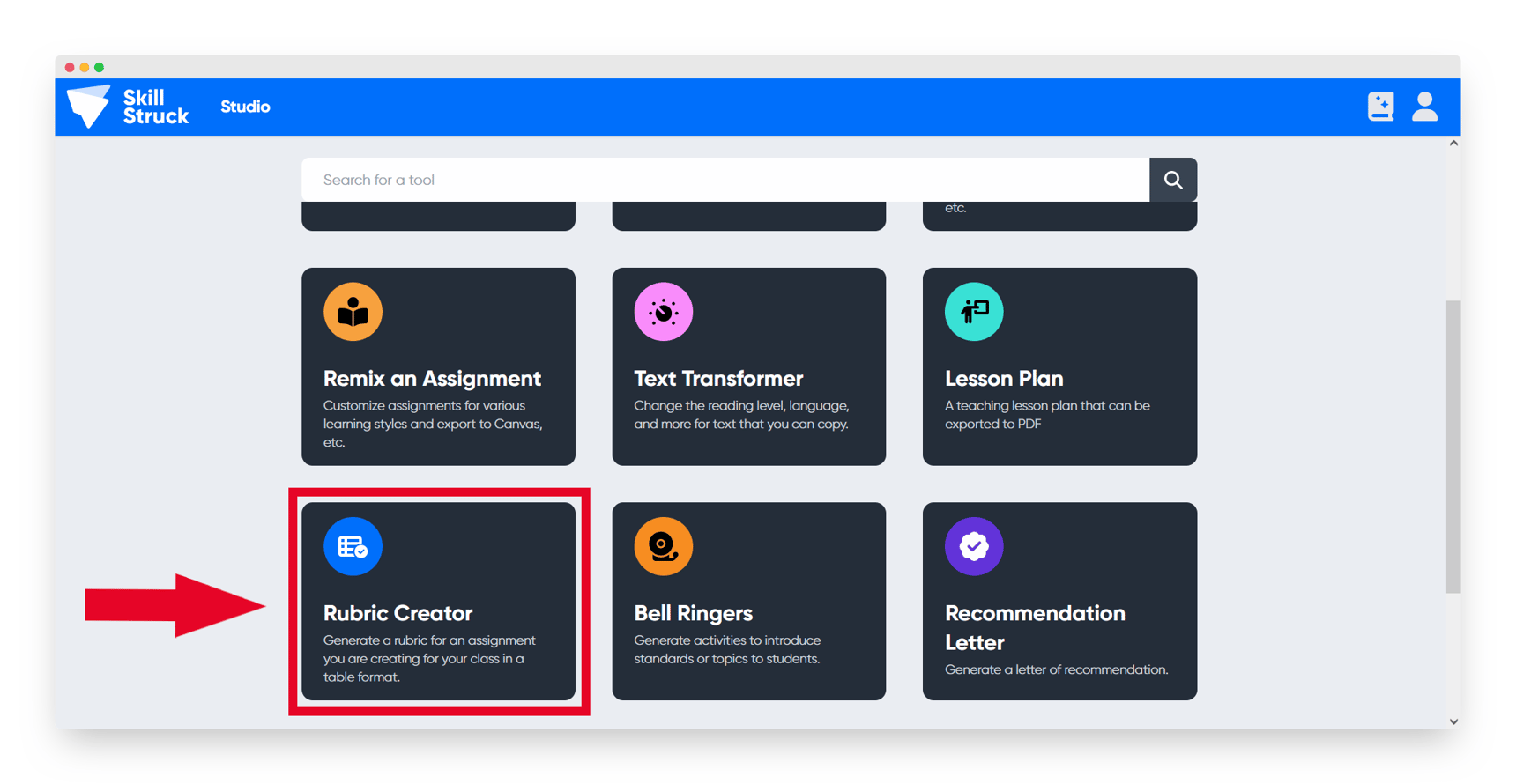How to Use the Rubric Creator in the Learning Studio