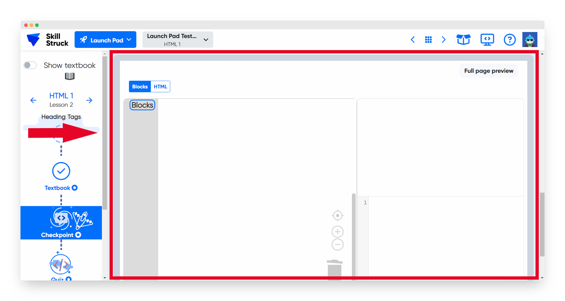 How to Switch Between Block-Based and Text-Based Coding in Launch Pad