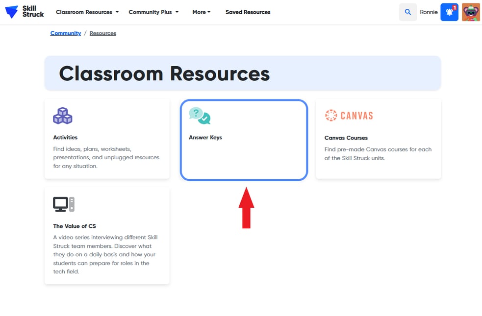 Solutions & Answer Keys for Teachers