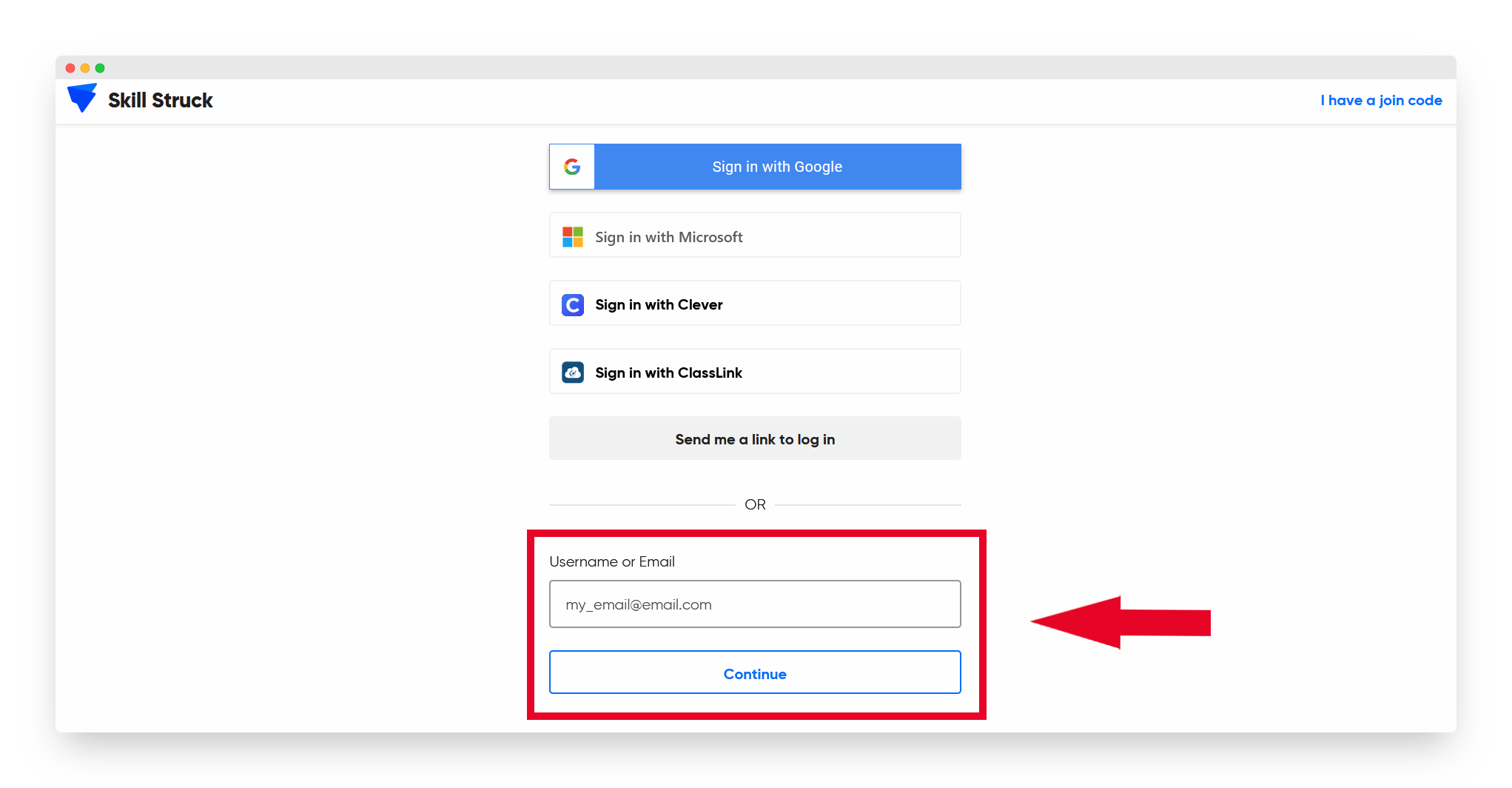 How to Log in to an Educator Account