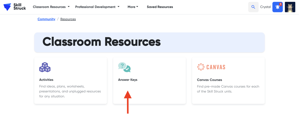 Solutions & Answer Keys