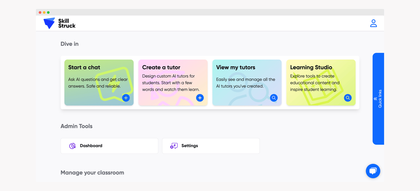 Chat for Schools Overview