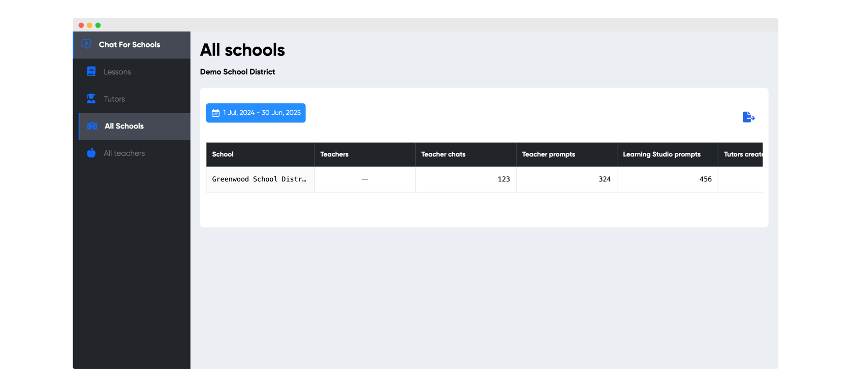 Admin Tools in Chat for Schools