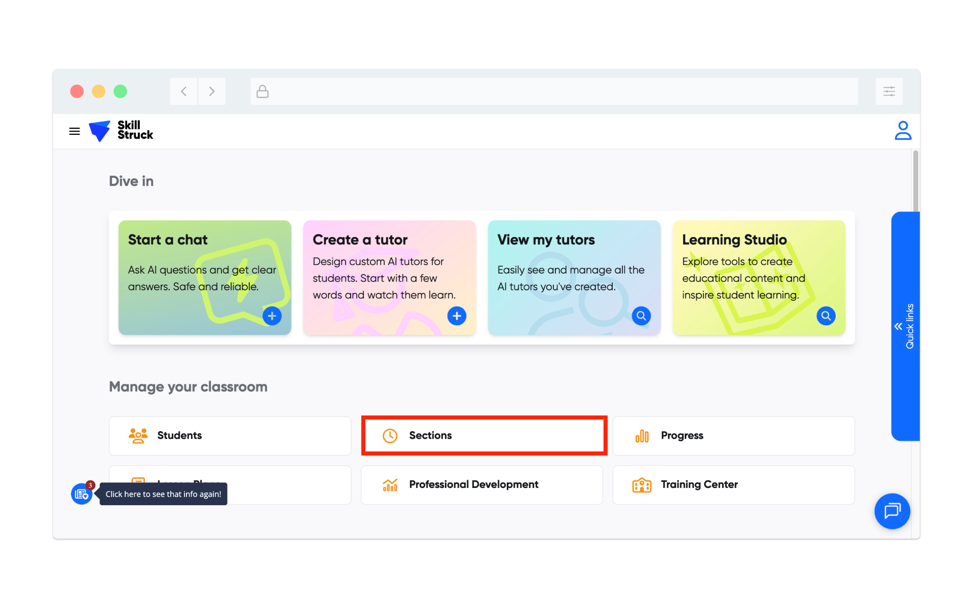 How to Give Sections Access to Chat for Schools