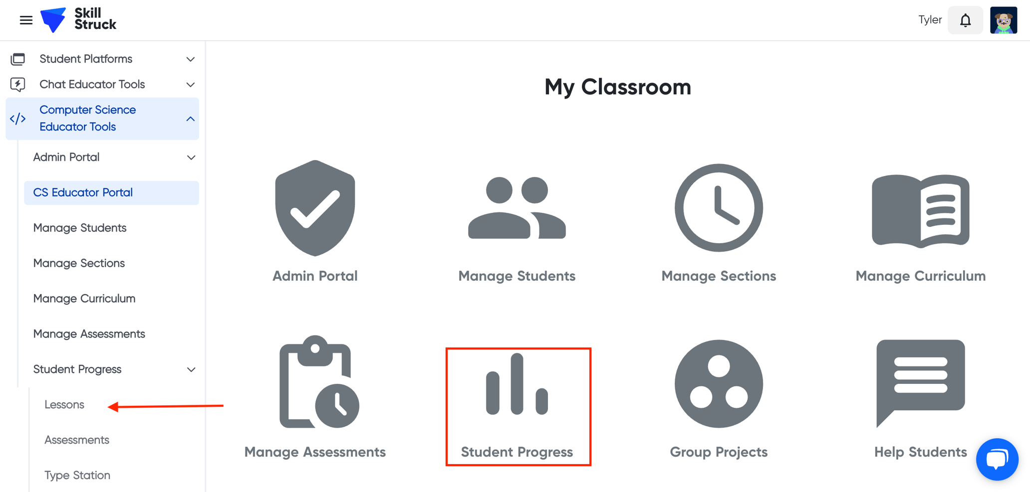 How to View All Quiz Attempts in the Student Progress Dashboard