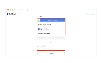 How to get started with Skill Struck