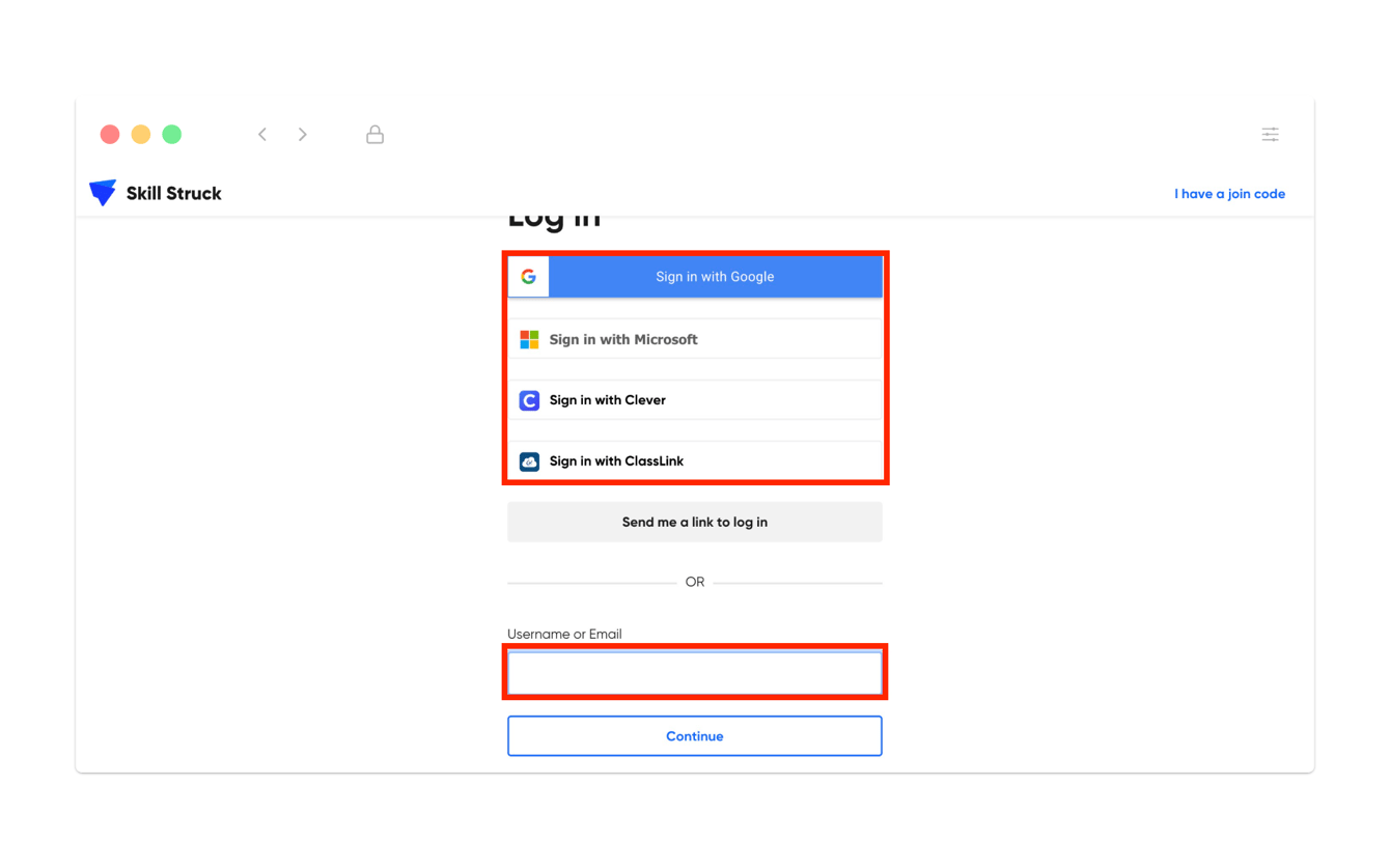 How to get started with Skill Struck