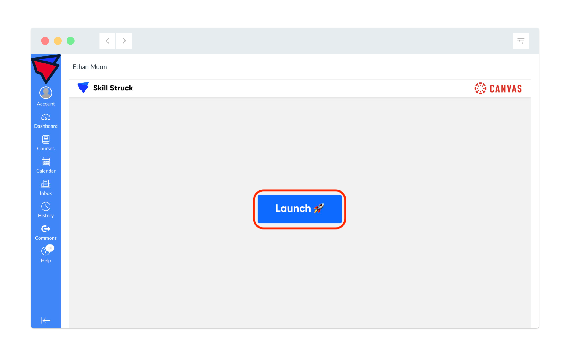 How to connect your Canvas account to your Skill Struck account